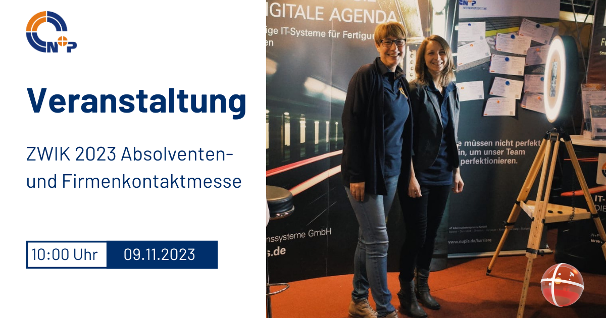 ZWIK 2023 Absolventen- und Firmenkontaktmesse | N+P