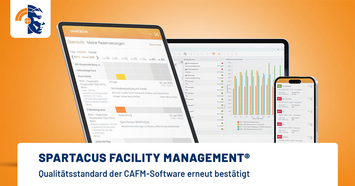 SPARTACUS Facility Management® erneut GEFMA-zertifiziert | N+P